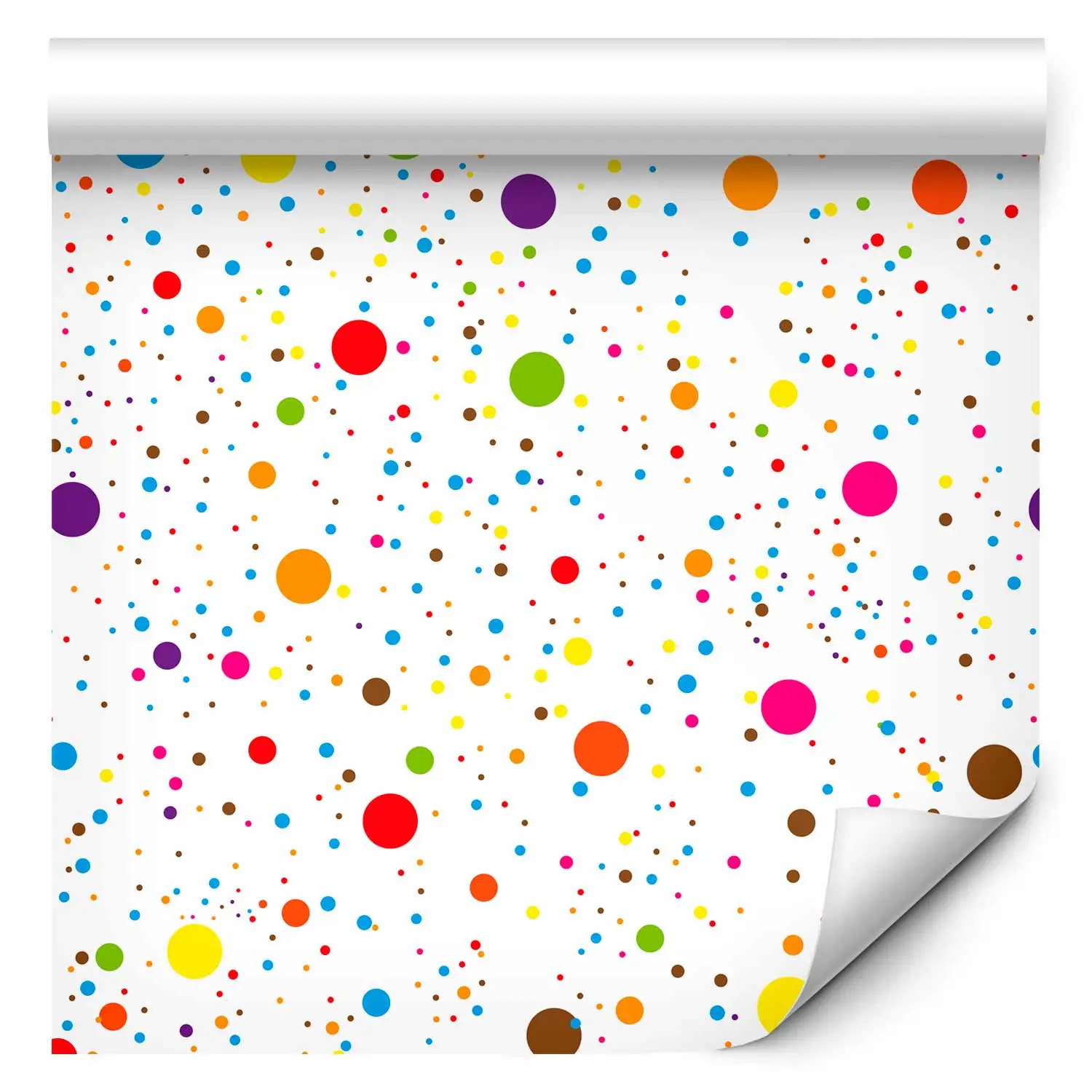 Rainbow Dotted Pattern Wallpaper 3,400+ Rainbow Polka Dots Stock