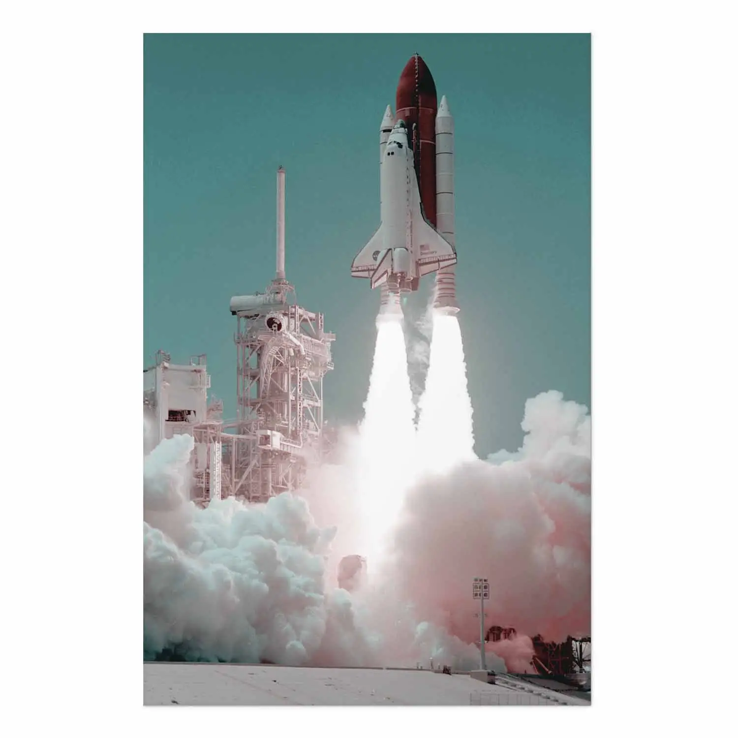 Space Rockets Posters EuroGraphics American Space Rockets Poster