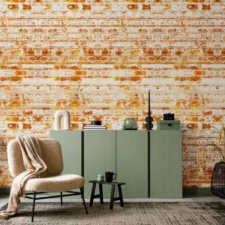 embossed brick wallpaper