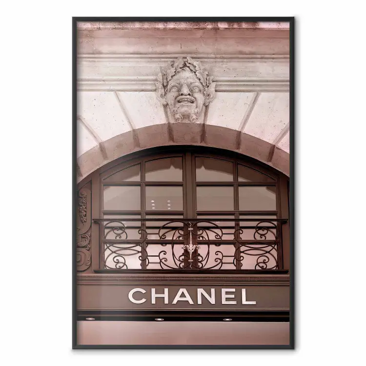 Poster Chanel Boutique - building architecture with the fashion company ...