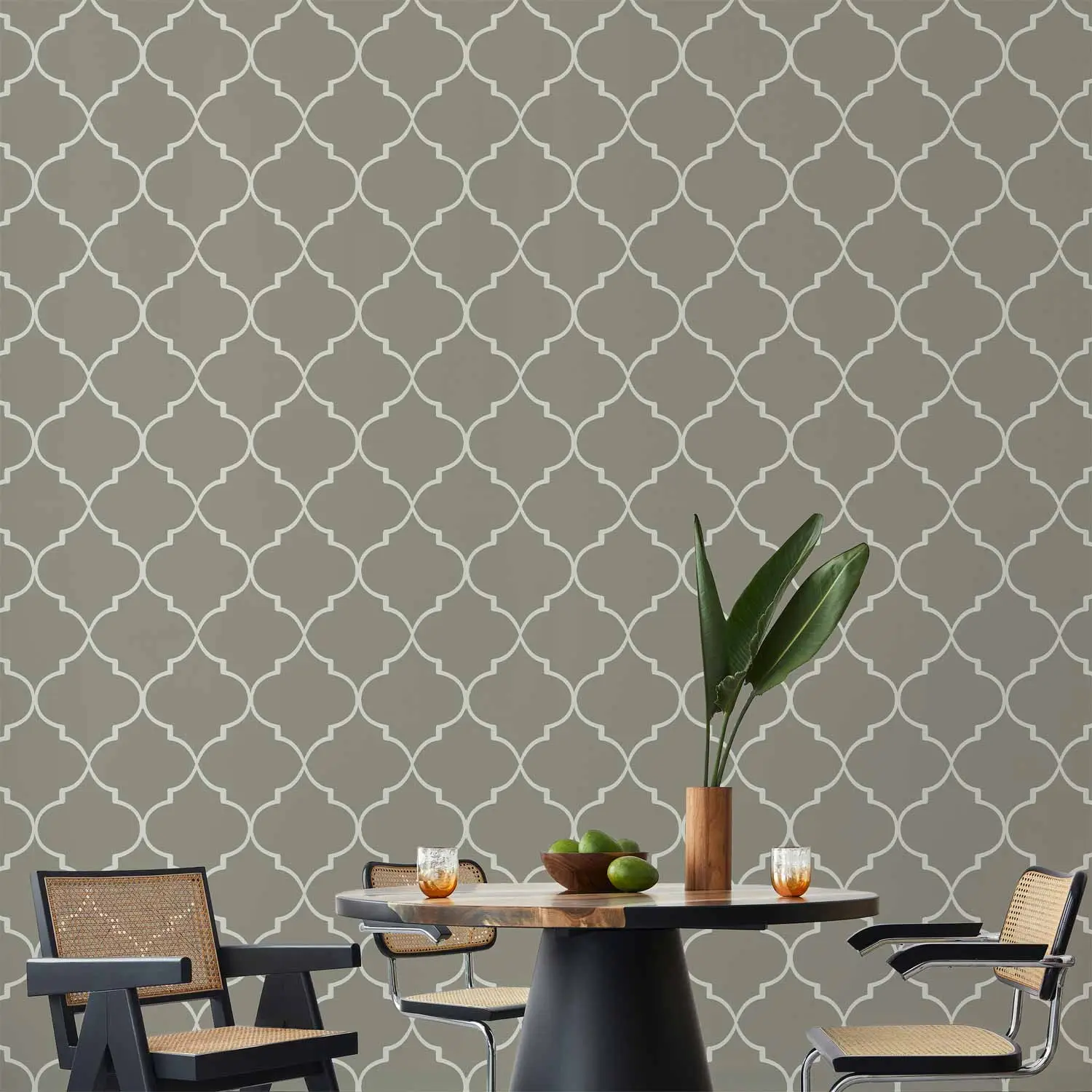 Simple Moroccan Pattern Wallpaper