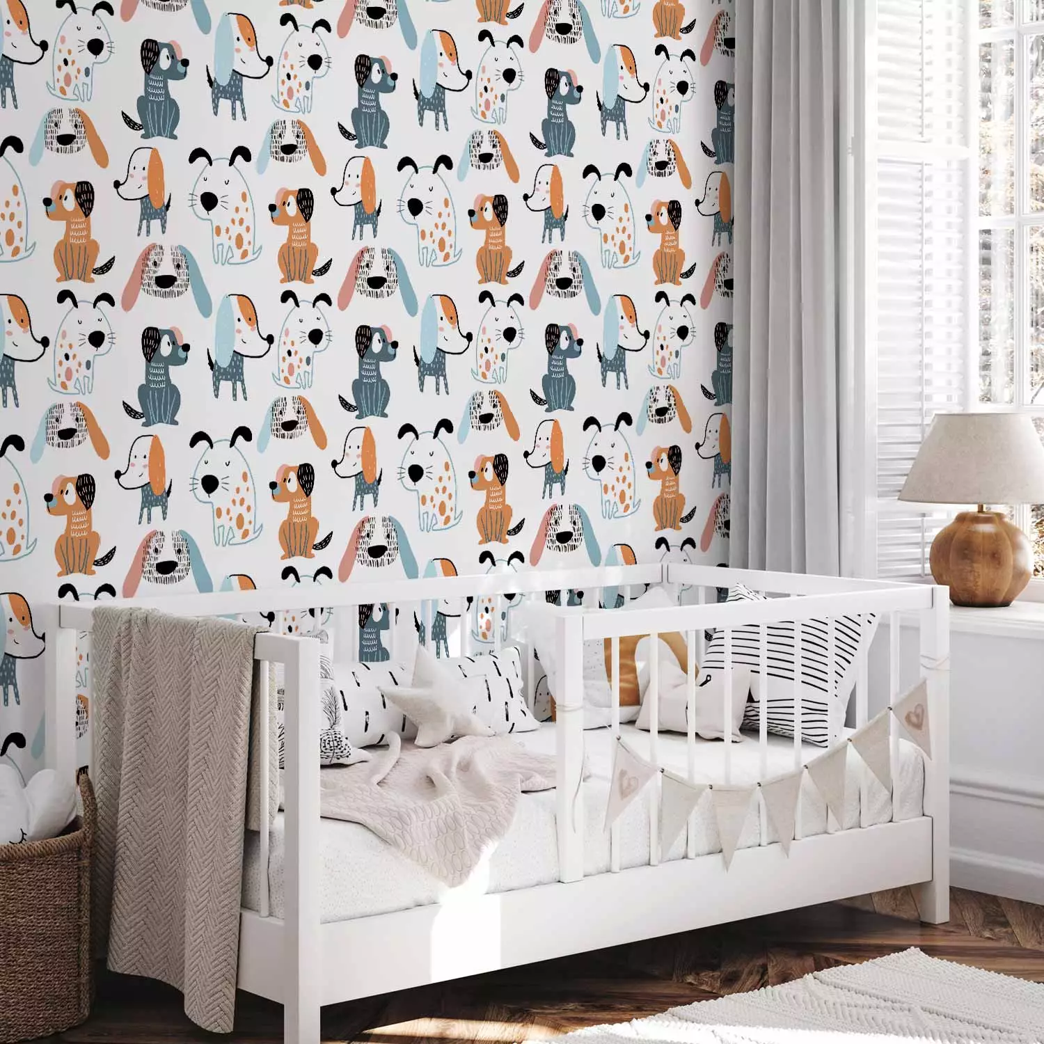 dog pattern wallpaper uk