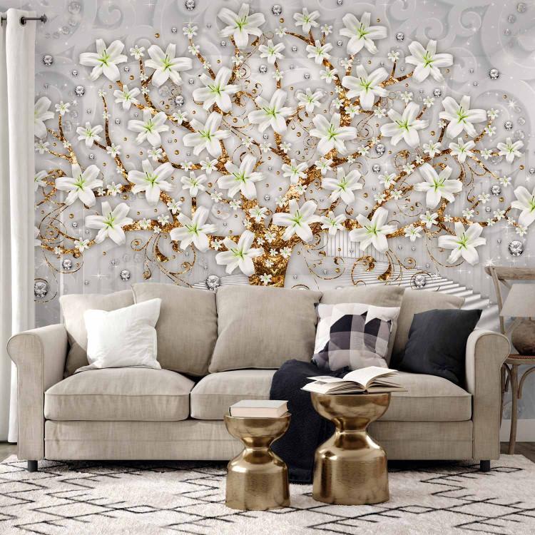 Trees Wall Murals, tree wall mural, tree mural, palm tree wall, tree of ...