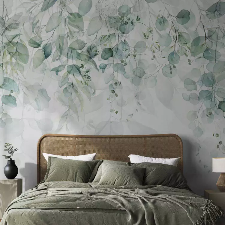 Wall Mural Gentle Touch of Nature First Variant bimago