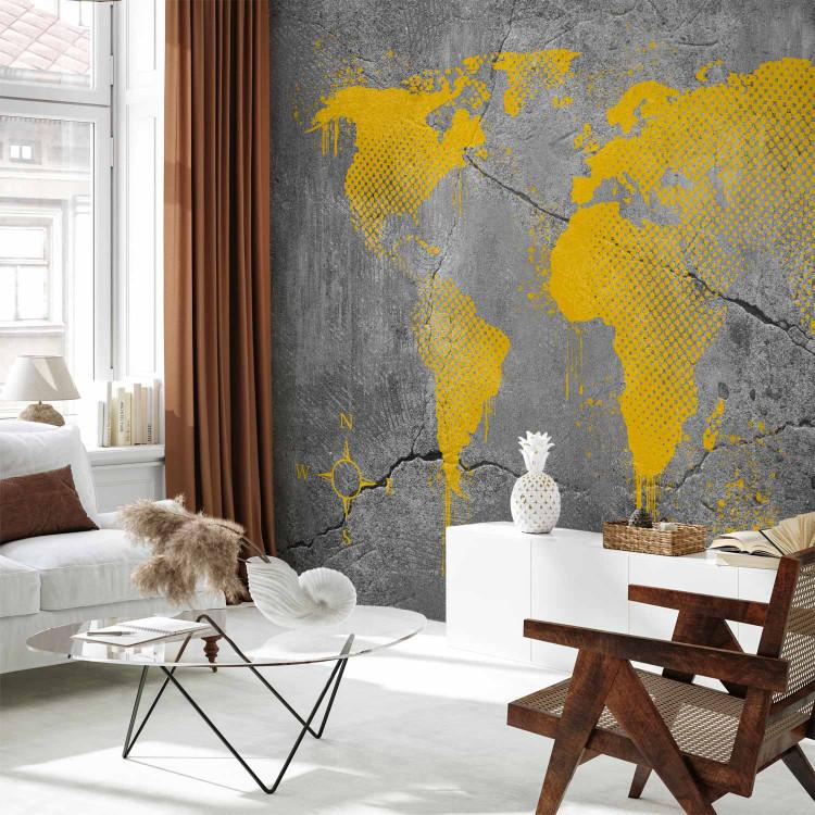 World Map Mural, World Map Wall Mural, Map Wall Mural, World Map Wall ...