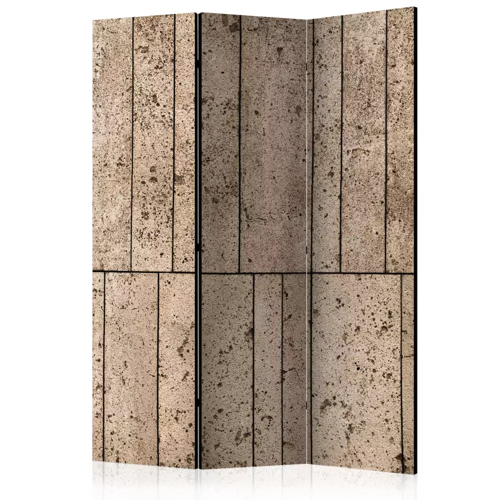 Room Separator Beige Wall - brown and concrete tile texture with large ...