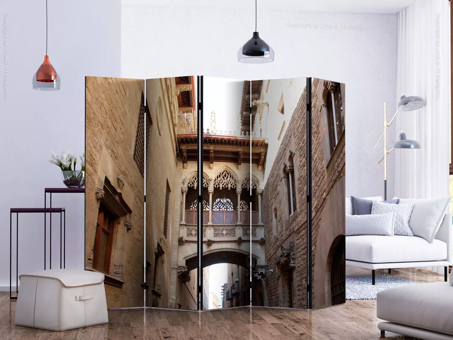 gothic room divider
