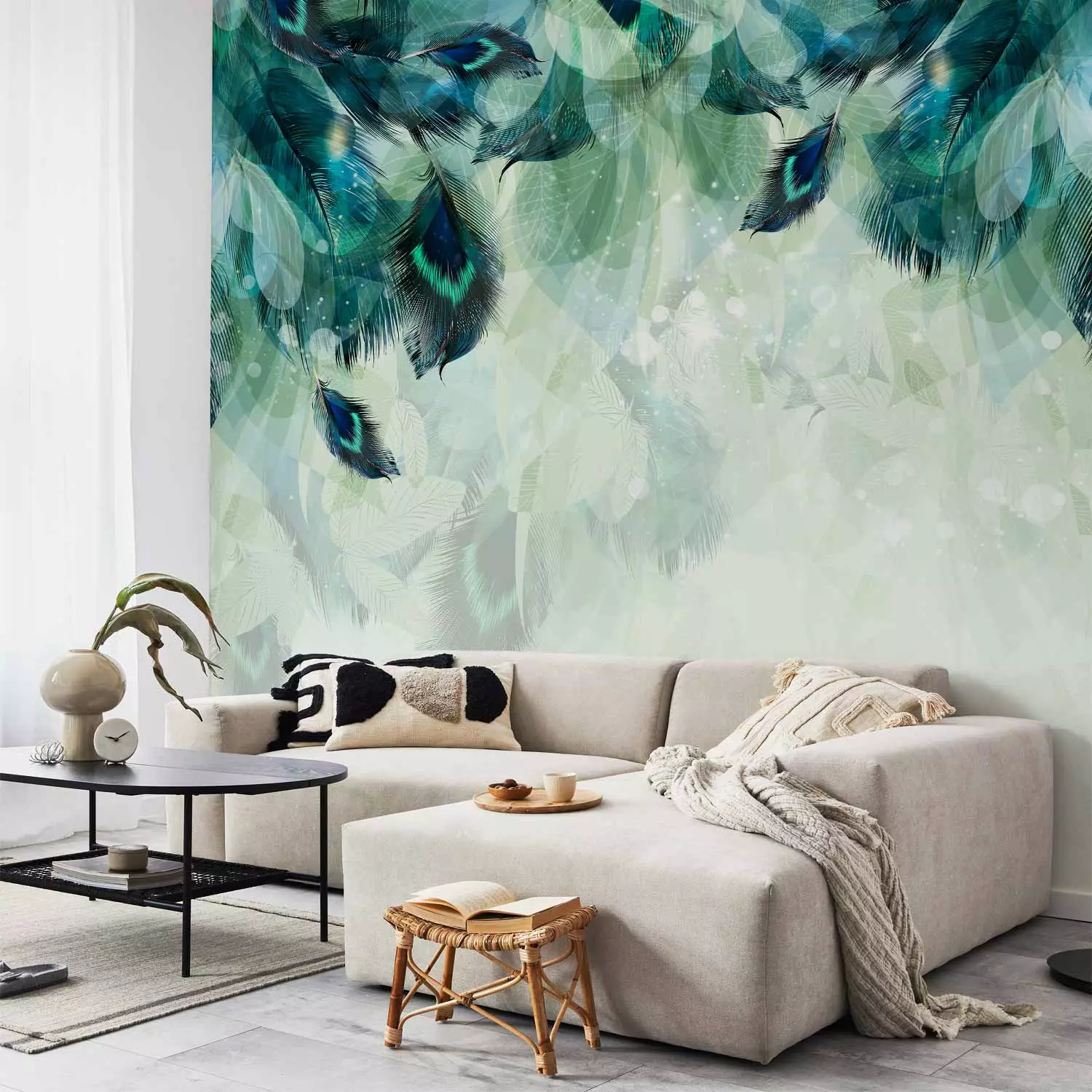 feather wallpaper uk