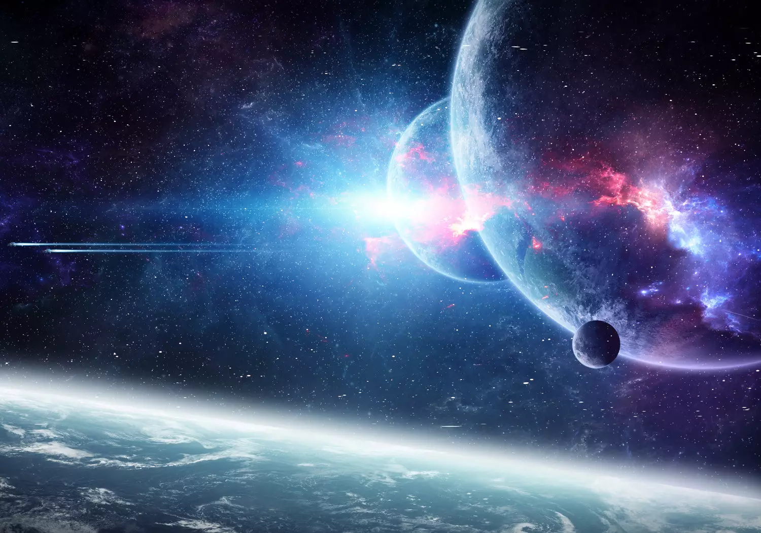 galaxy animated background