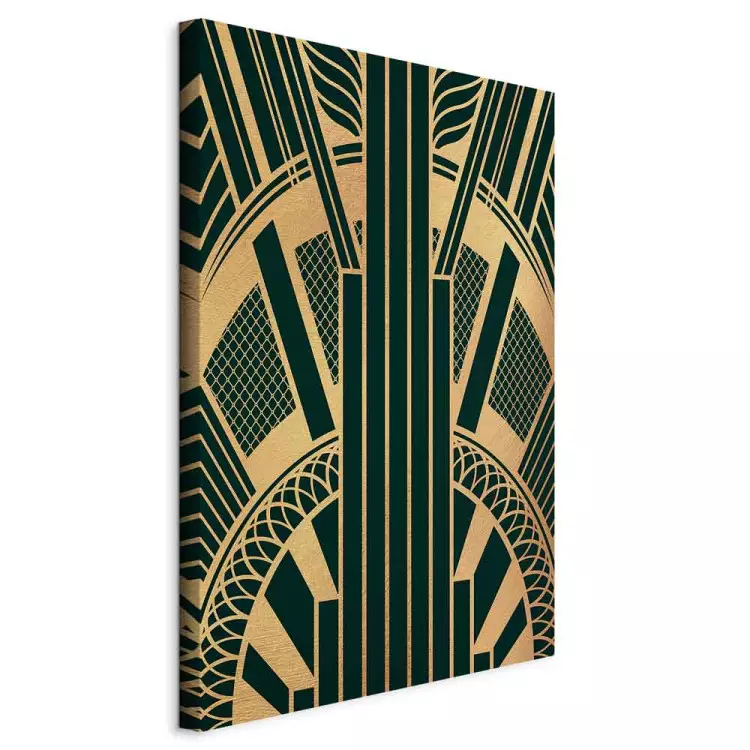 Art Print Art Deco Skyscraper Vertical - geometric abstraction - bimago