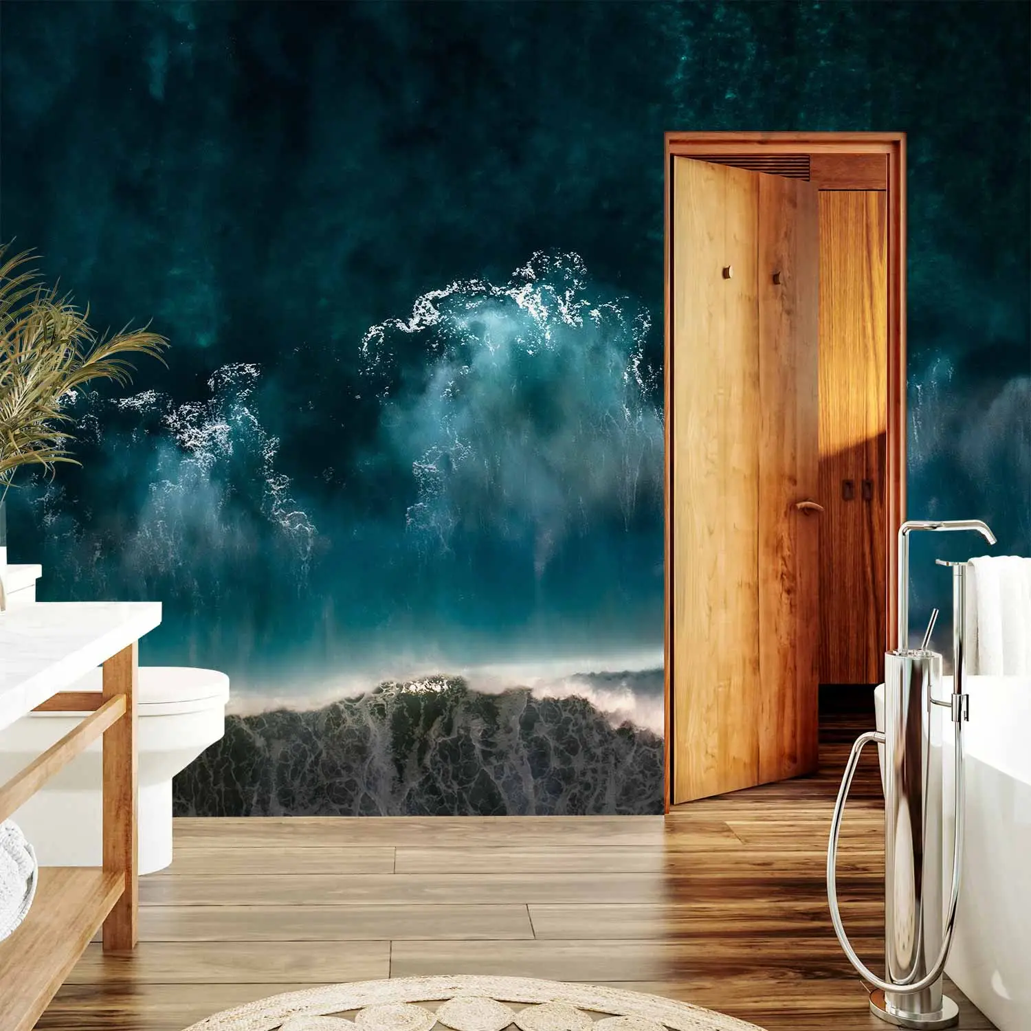Awesome Cool Wave Wallpapers Wall Mural Great Water Wave Landscape