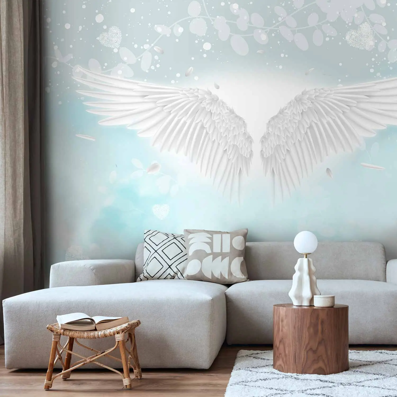 Angel Wing Feathers Background