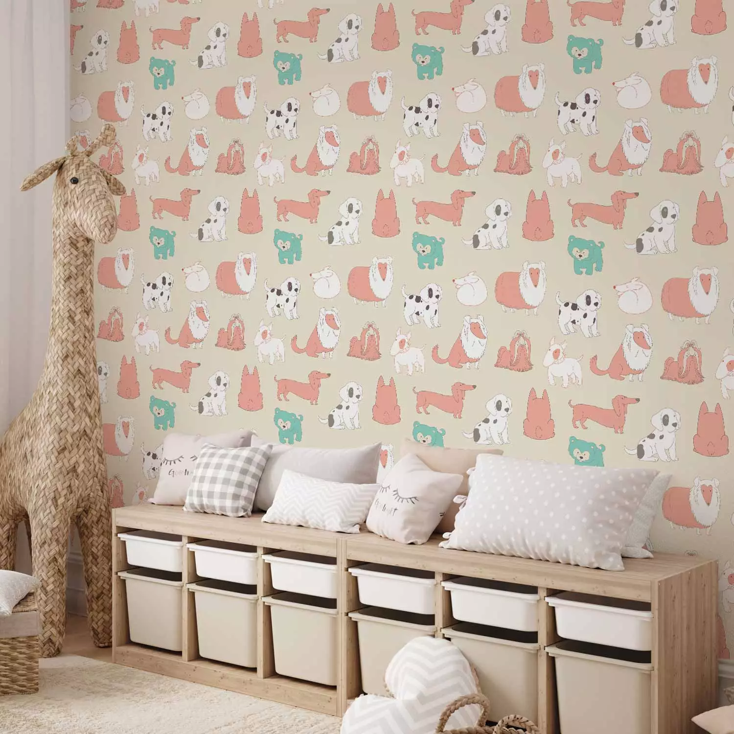 animal pattern wallpaper