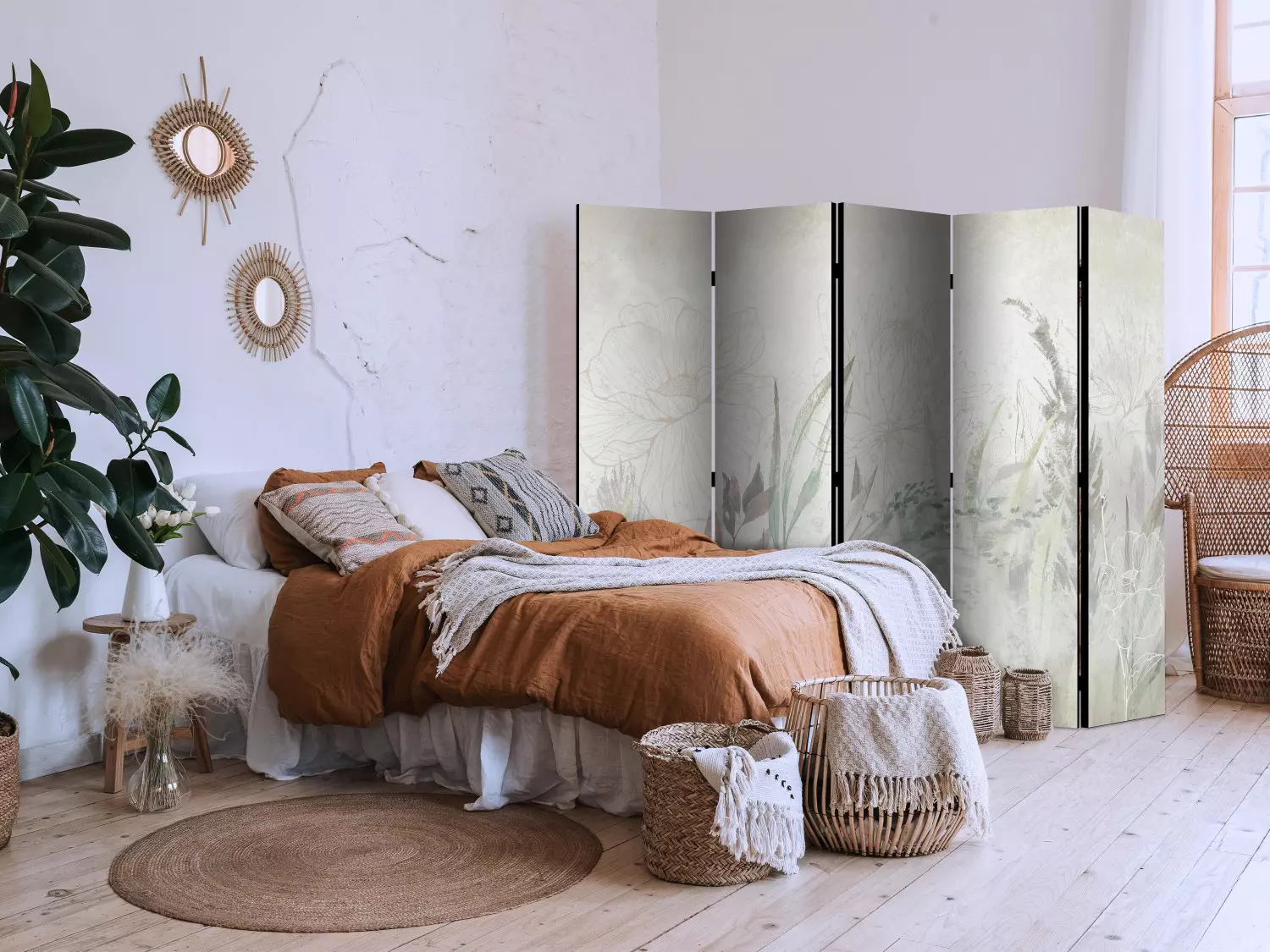 Boho room divider store