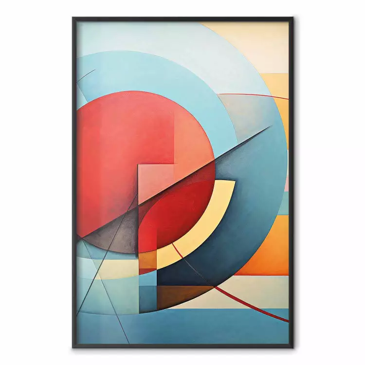 Poster Deconstructivism - A Geometric Composition in the Style of ...