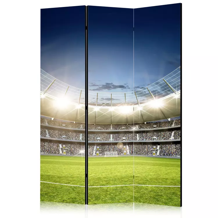 Room Divider Screen Football Stadium - Turf and Stands Before the Game ...