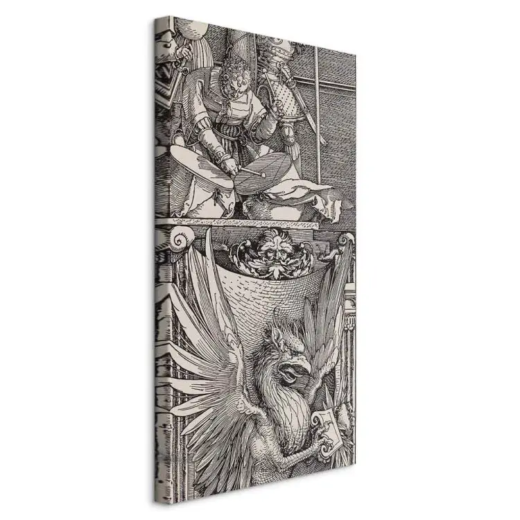 Reproduction Painting Albrecht Dürer - The Drummer and the Griffin - bimago