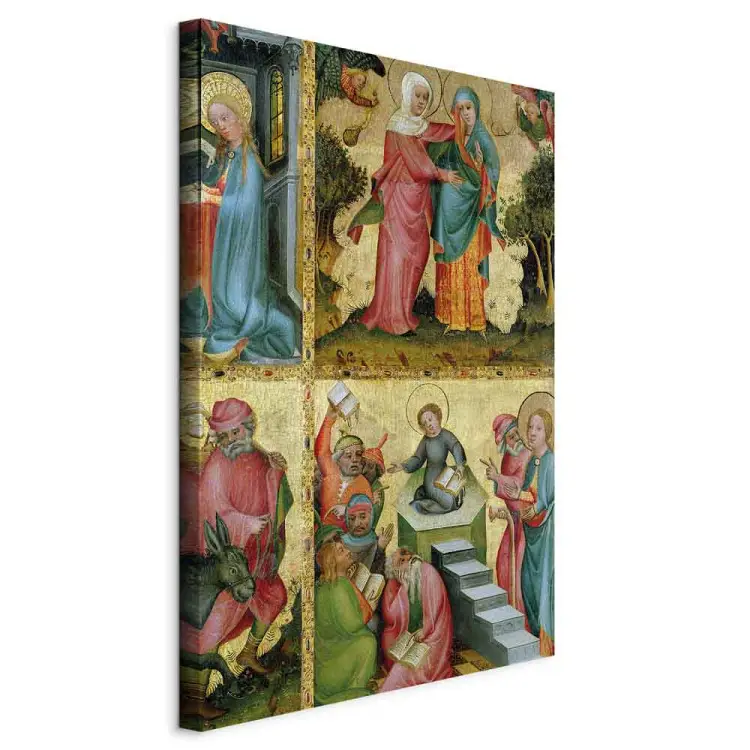 Reproduction Painting Master Bertram - The Visitation and the Dispute ...