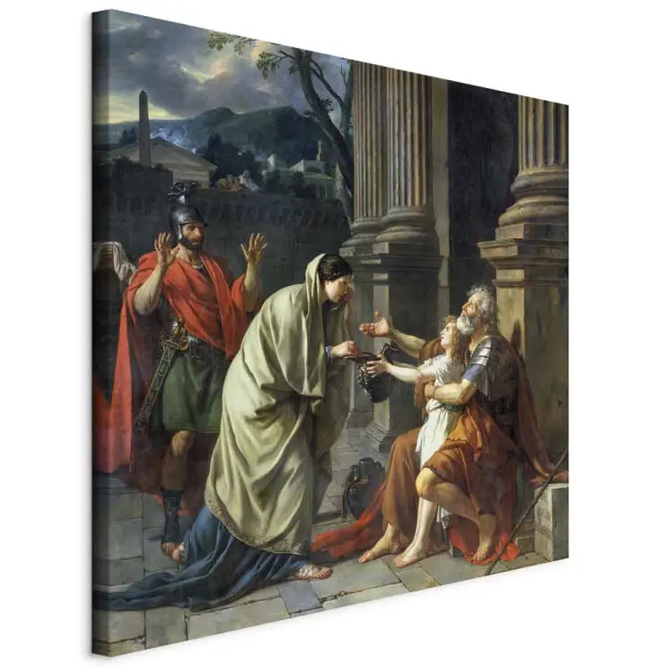 Art Reproduction Jacques-Louis David - Belisarius Begging for Alms - bimago
