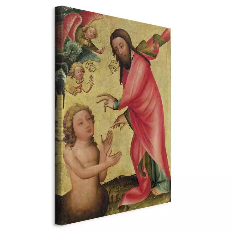 Reproduction Painting Master Bertram - The Creation of Adam, detail ...