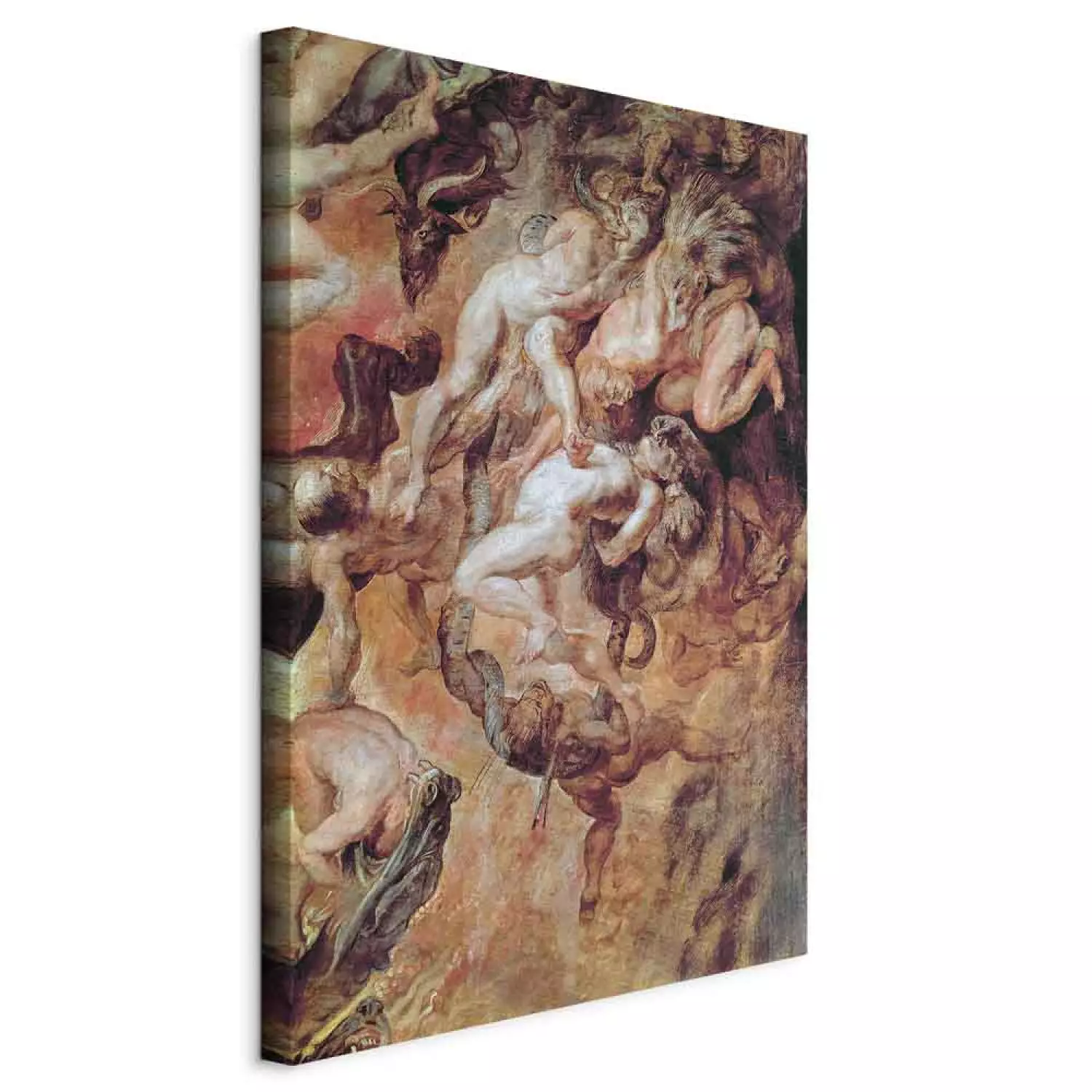 falling into hell rubens