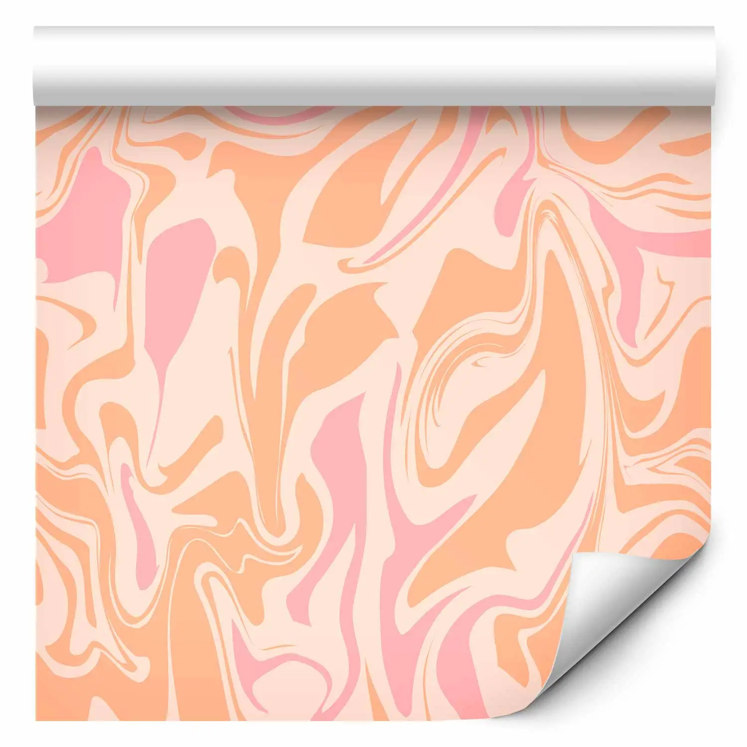 Swirly Peach Logo