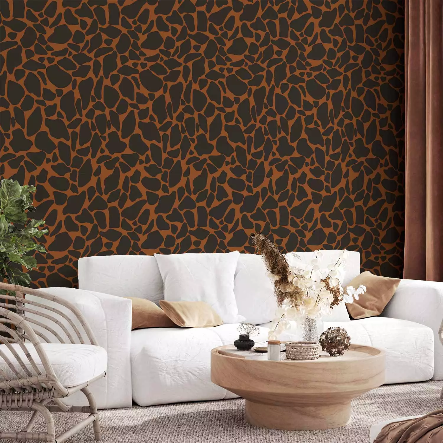 large patterned wallpaper uk