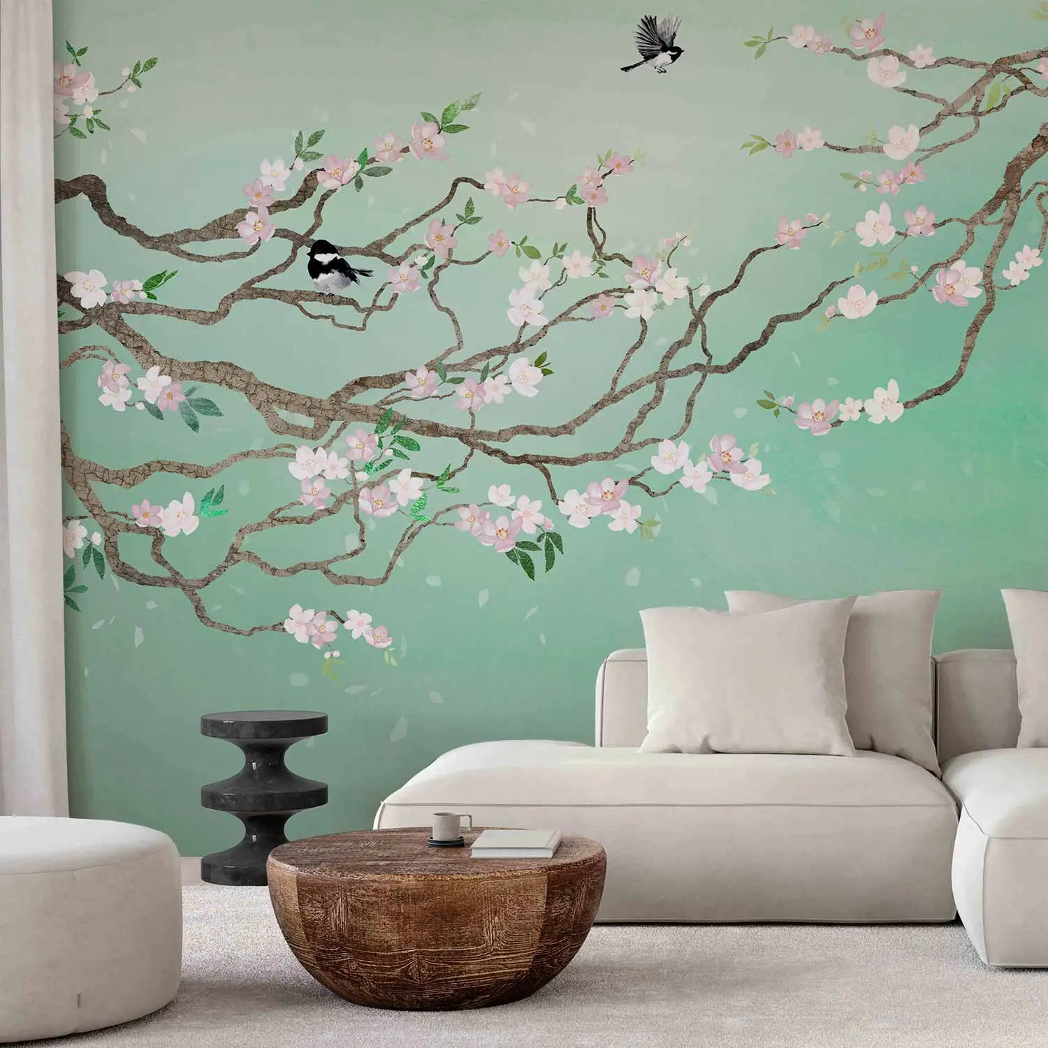 Branch Wallpaper Painting