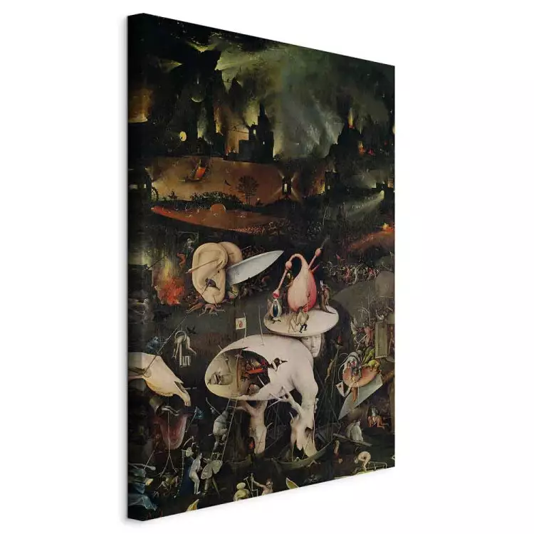 Art Reproduction The Garden of Earthly Delights, Hell, right wing of ...