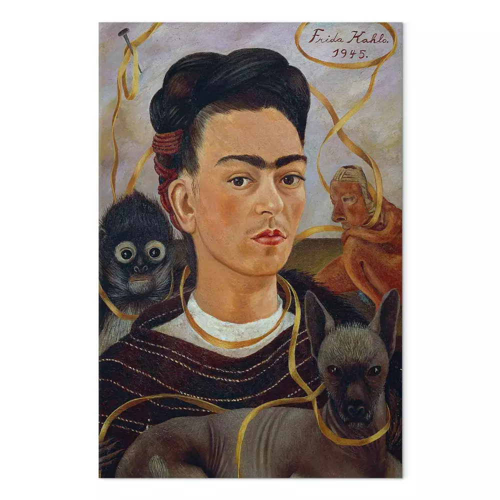 Art Reproduction Self-Portrait with Changuito - bimago