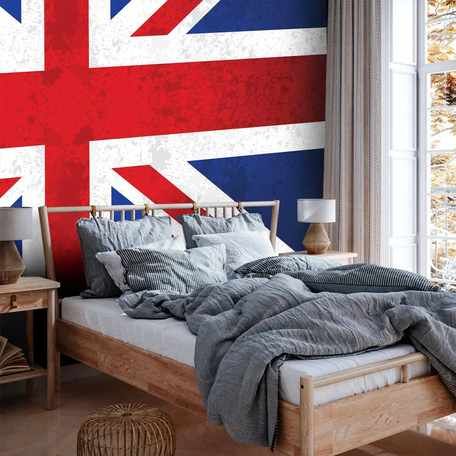 Union Jack Bedroom Client Diaries: Jess & Brad... Union Jack Master