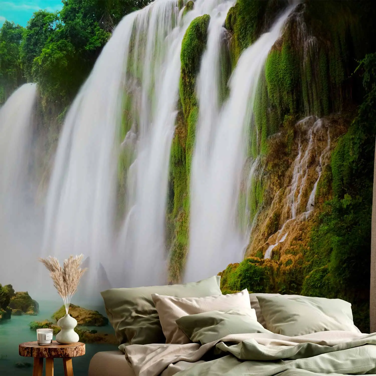 Wallpaper Of Waterfalls Best Outlet Waterfall Wallpaper Design