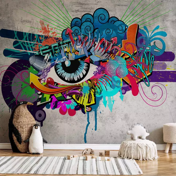 graffiti wall background ideas