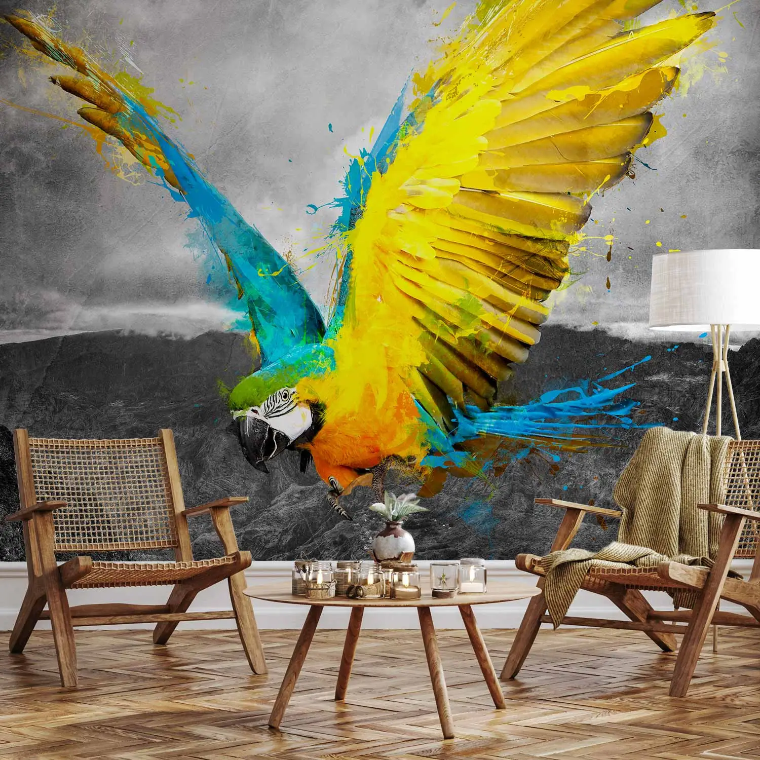 Parrot Wall Paper
