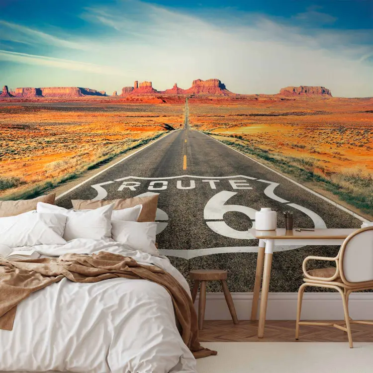 Wall Mural Route 66 - Highway in Colorado, United States - bimago