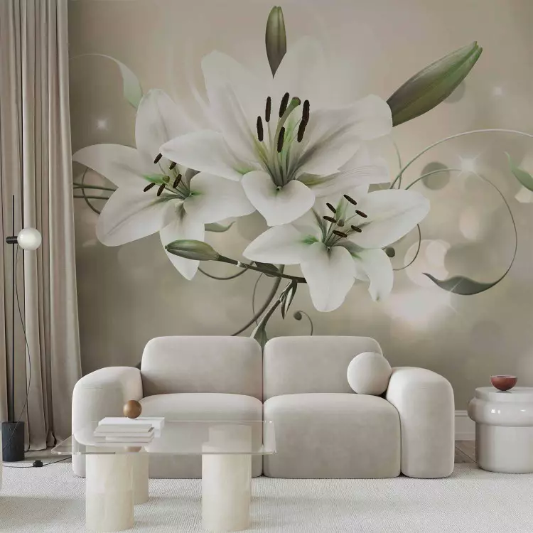 Photo Wallpaper Lily Flower of Masters bimago