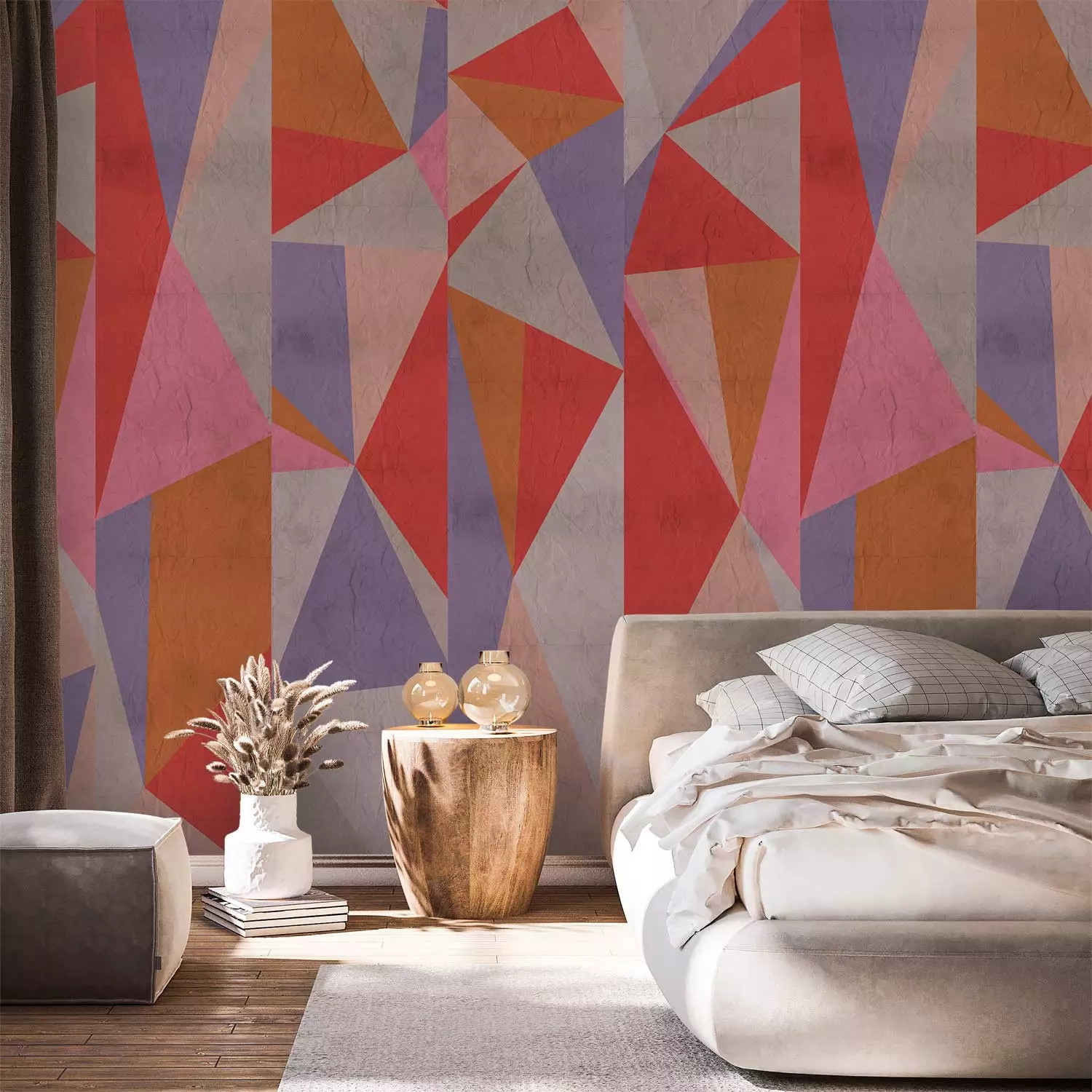 triangle pattern wallpaper