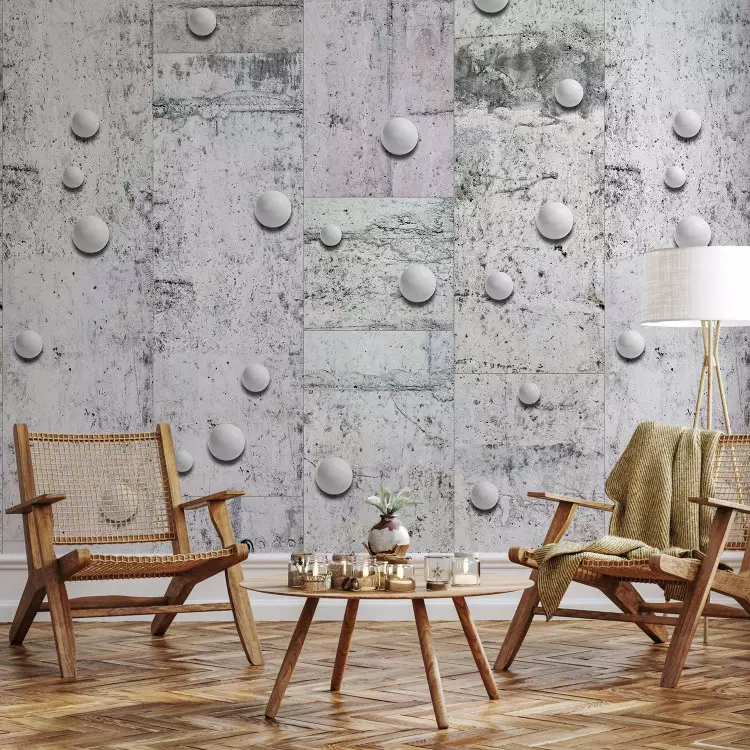 concrete wallpaper effect