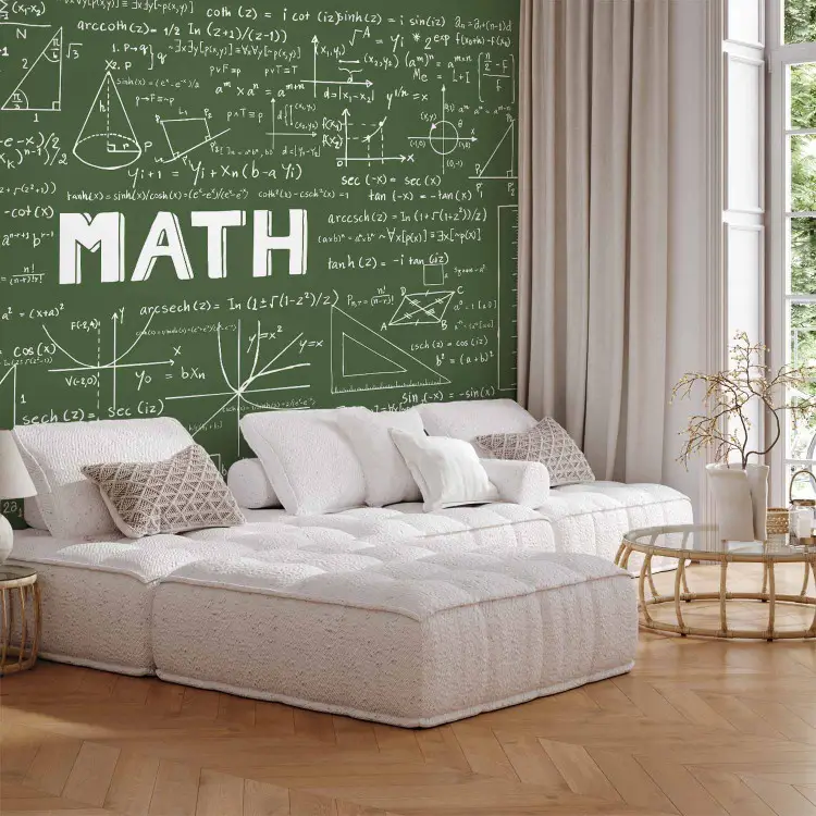 Wall Mural Mathematical Formulas - bimago