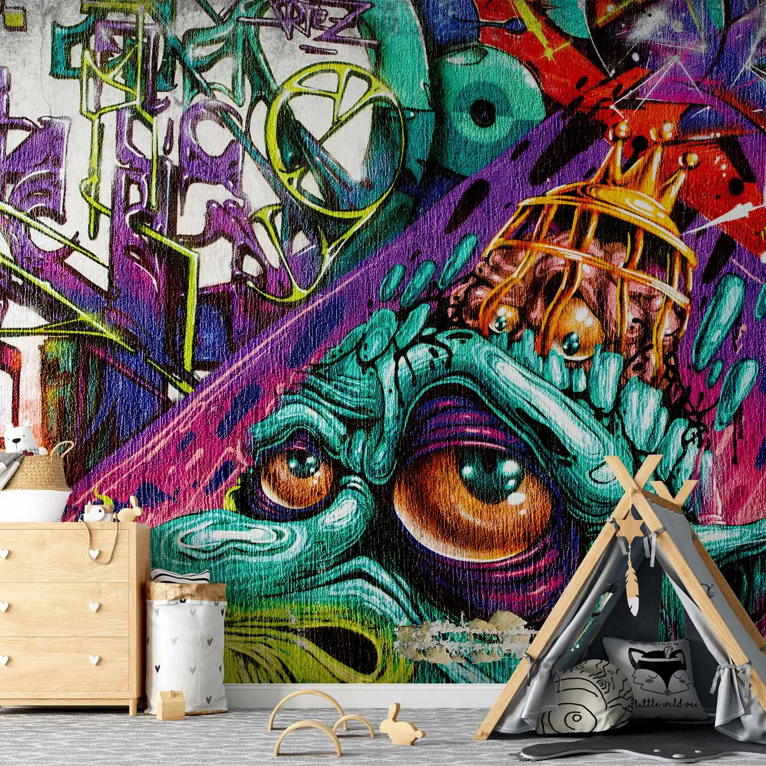 Crazy Graffiti Wallpaper Wallpaper Graffiti, Frame, Abstraction