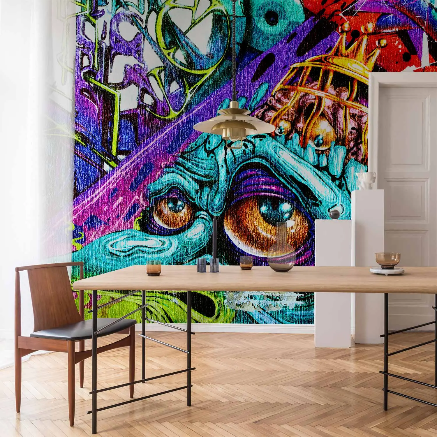 Arte Mural Interior 9 Painted Wall Mural Ideas To Brighten Any Room