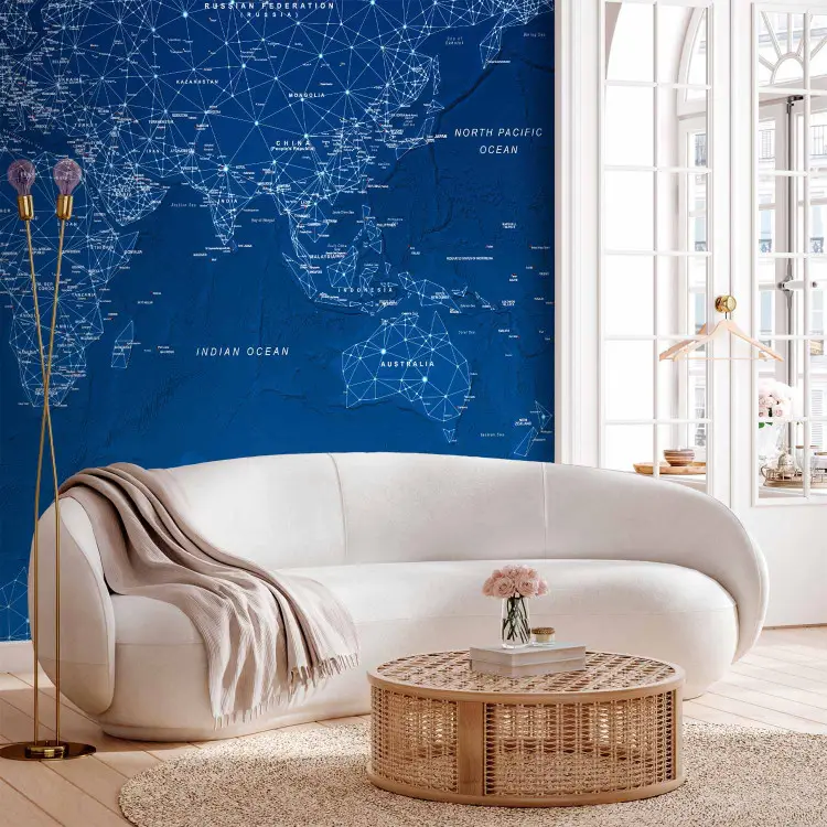 World Map Graphic Words