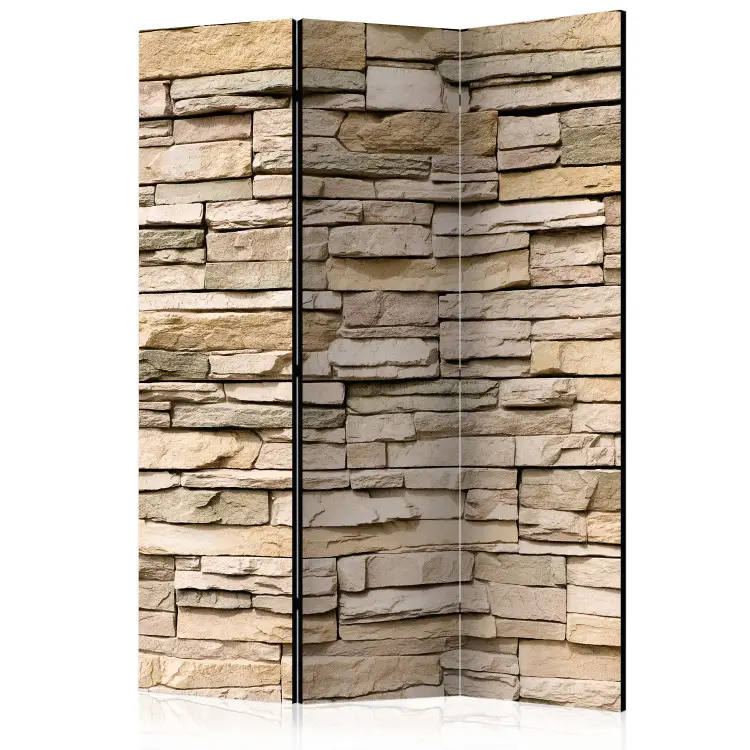 Room Divider Decorative Stone - architectural texture of beige stone ...