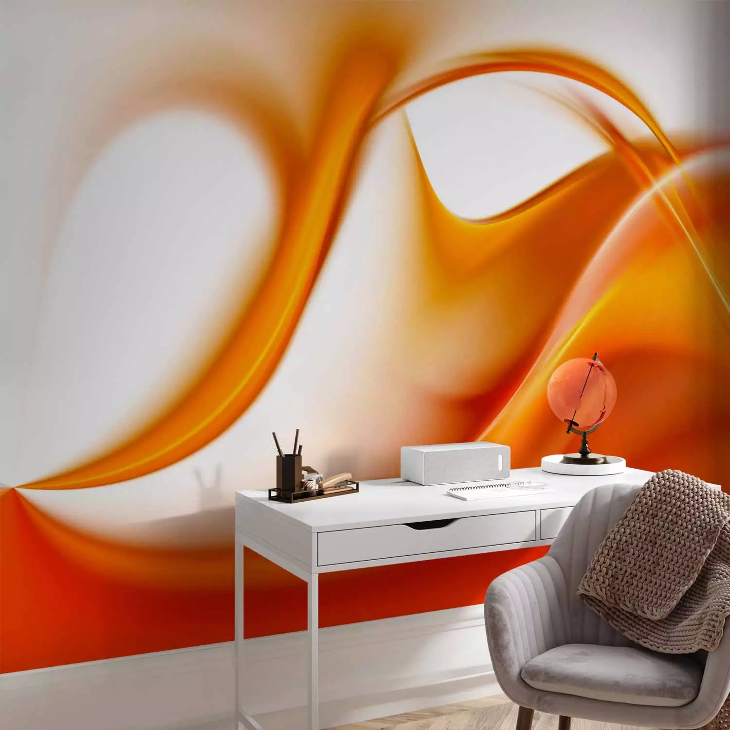 orange solid wallpaper