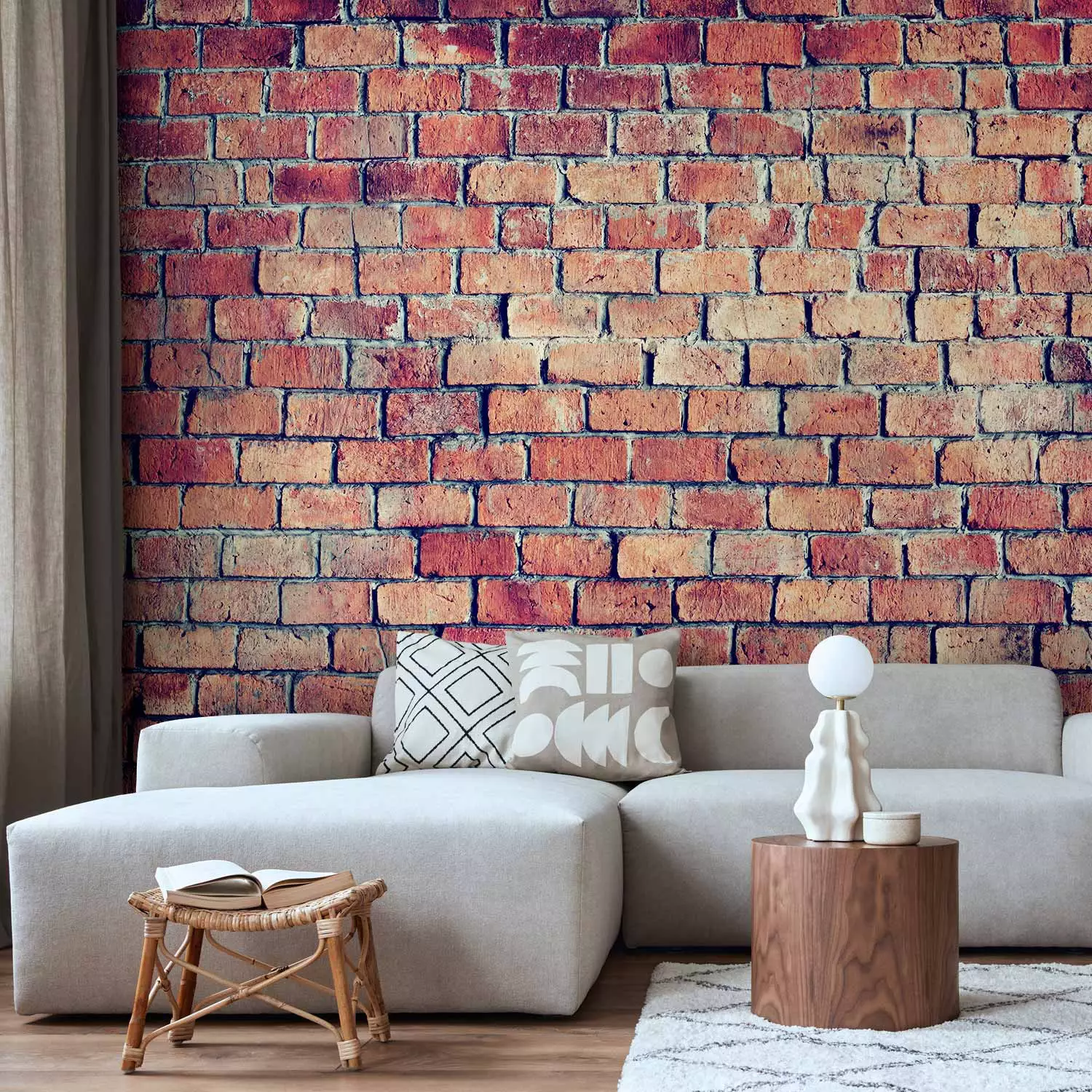 brick pattern wallpaper uk