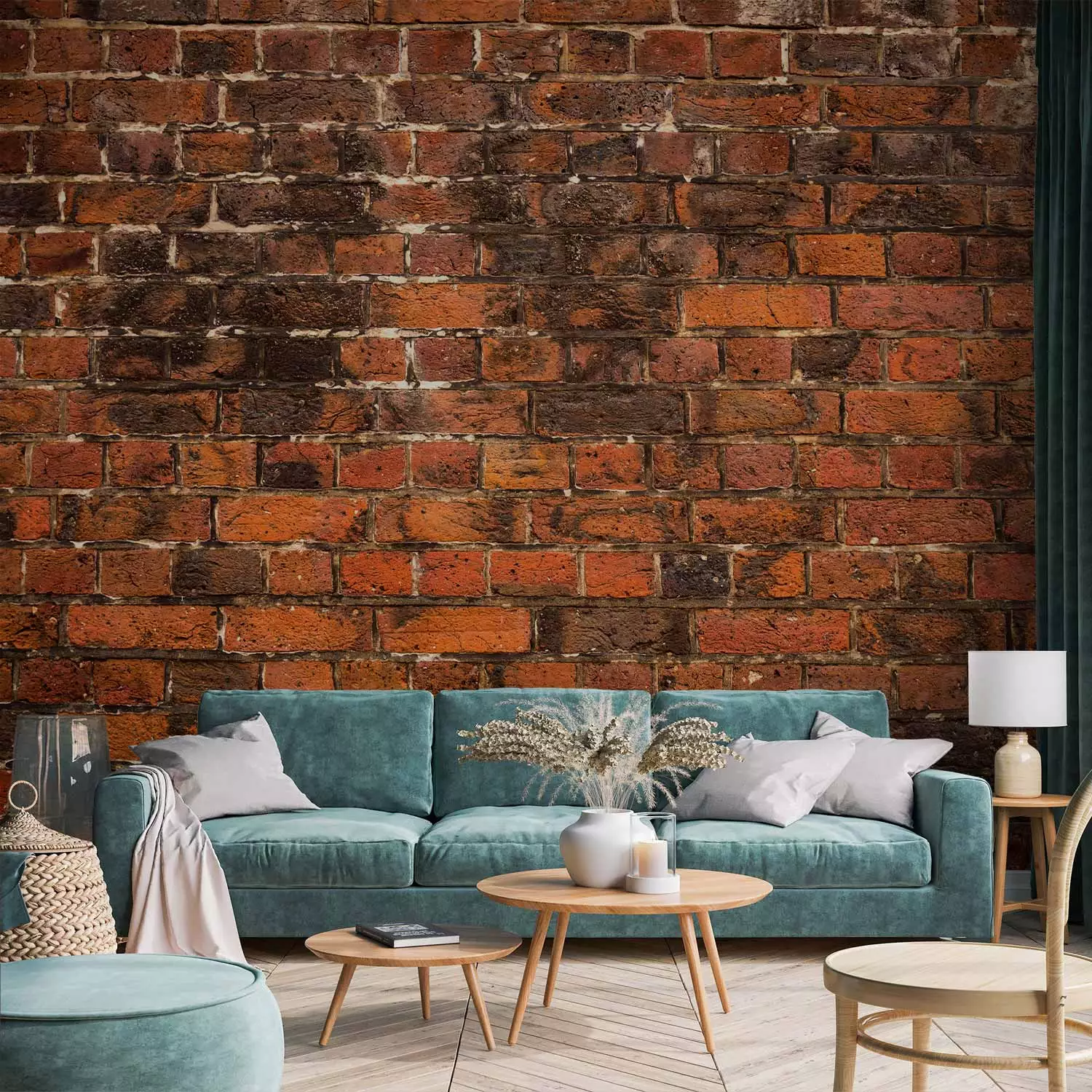 brick pattern wallpaper uk