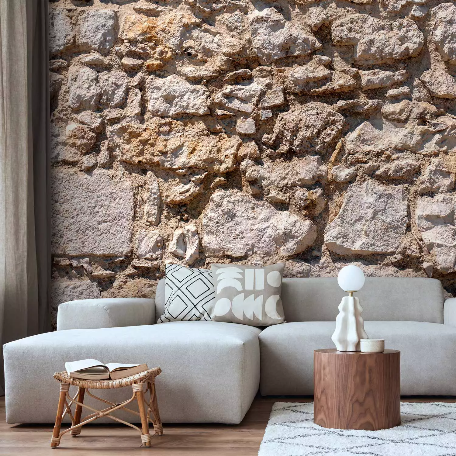 Wallpaper stone design store