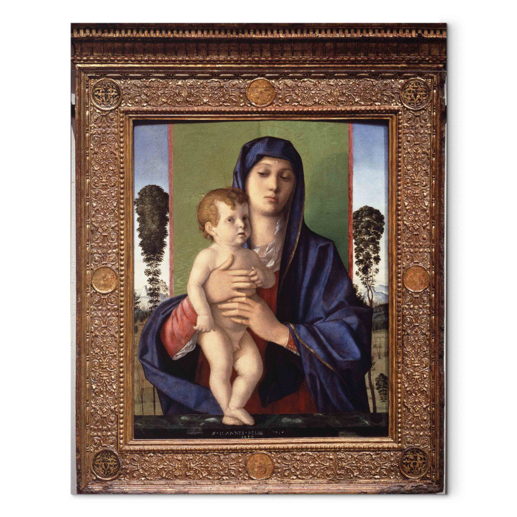 Reproduction Painting Madonna with the little tree - Giovanni Bellini ...